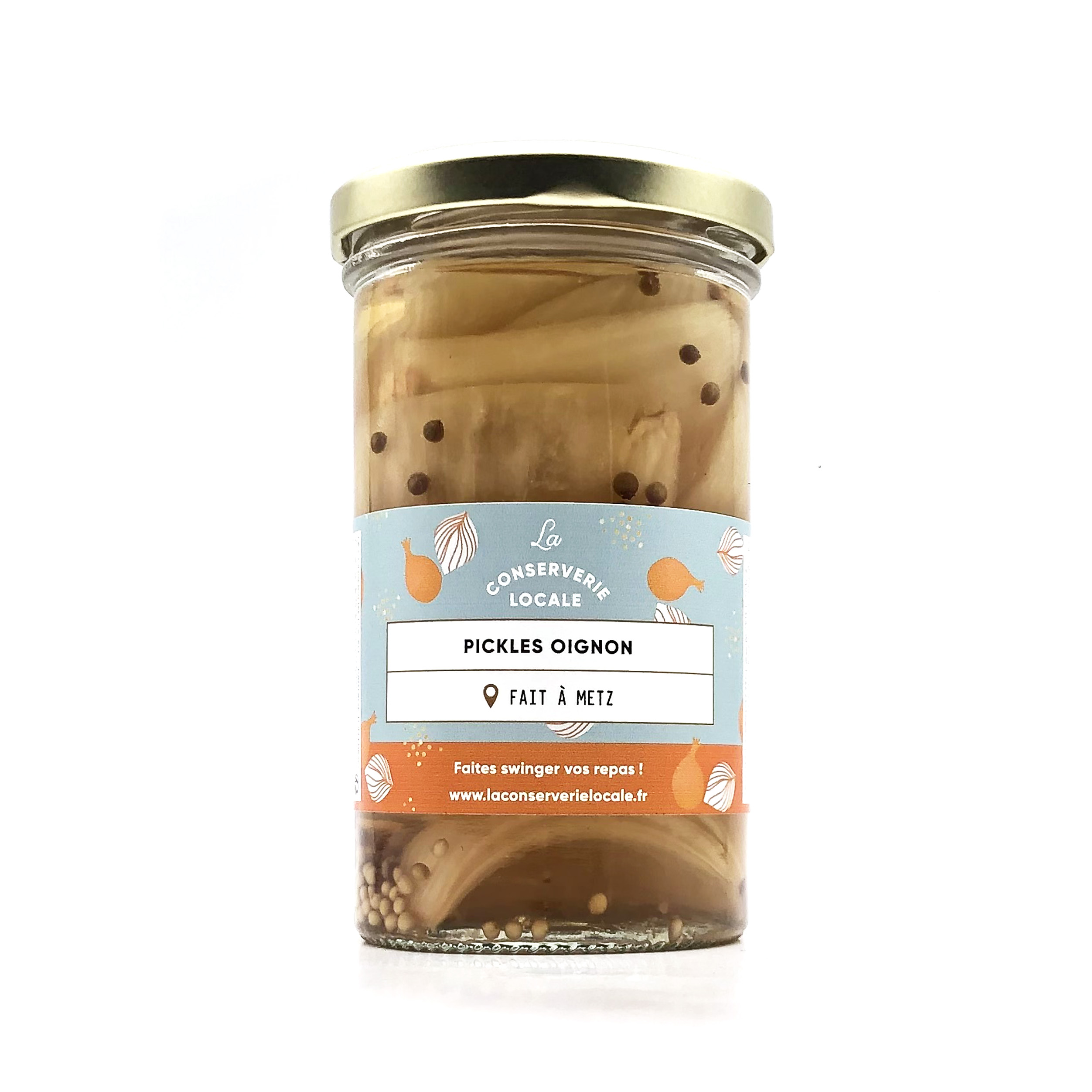 Pickles Oignon BIO 104g - Offre Bon Plan DDM - La Conserverie Locale